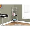 Amazon.com: Monarch Specialties I Bookcase-48 H/Dark Taupe/Black Metal ...