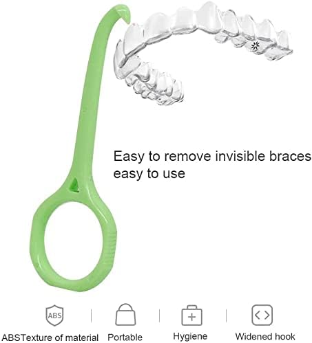 10 Pieces Aligner Removal Tool Invisible Tooth Removal Aligner Chewies ...