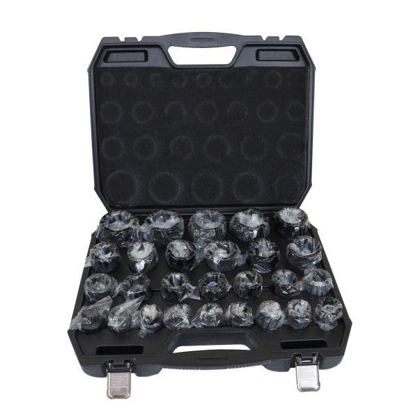 US PRO Tools 3/4" DR 17mm - 60mm Impact Socket Set HGV Long Reach ...