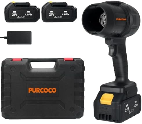 Amazon.com: Electric Cordless Leaf Blower, Handheld Leaf Blower, Turbo ...