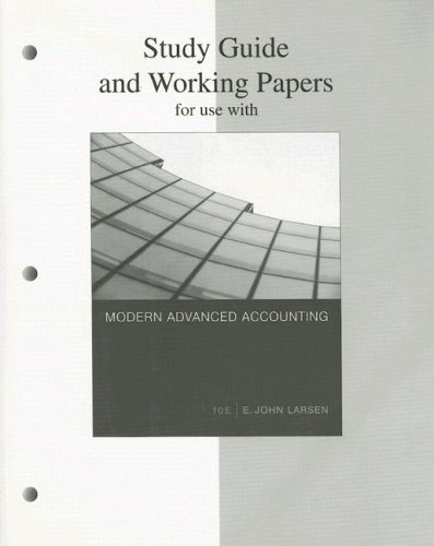 『Study Guide/Working Papers to accompany Modern Advanced - 読書メーター