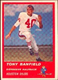 Amazon.com: 1963 Fleer Regular (Football) card#41 Tony Banfield of the ...