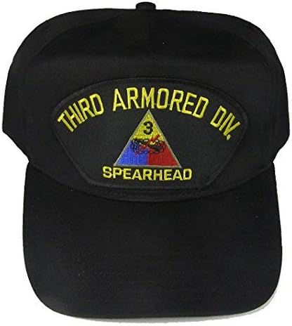 Amazon.com: Third Armored Division Veteran HAT with SPEARHEAD and 3RD ...