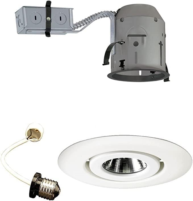 Juno Lighting TC1R & 440-WH, LINE VOLTAGE Combo 4-Inch TC rated Remodel ...