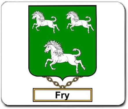 Amazon.com: Fry Family Crest Coat of Arms Mouse Pad : Office Products