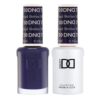Amazon.com: DND Gel Polish Set, Blue Collection, UV Gel Polish and Air ...
