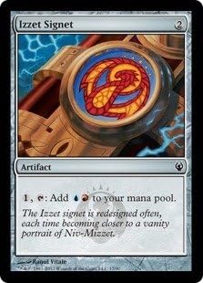 Amazon.com: Magic The Gathering - Izzet Signet - Duel Decks: Izzet vs ...