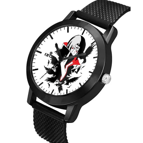 Buy AROA Watch New Watch for Japan Anime Uchiha Itachi Model :069 Black ...