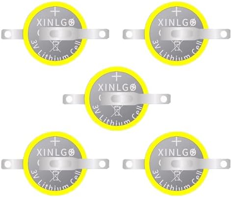 Amazon.com: DIDODI 5 Pack 3V Tabbed CR2025 Batteries 2025 Gameboy ...