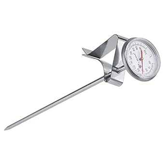 Milk Thermometer, Instant Read Dial Thermometer with Clip and 165mm ...