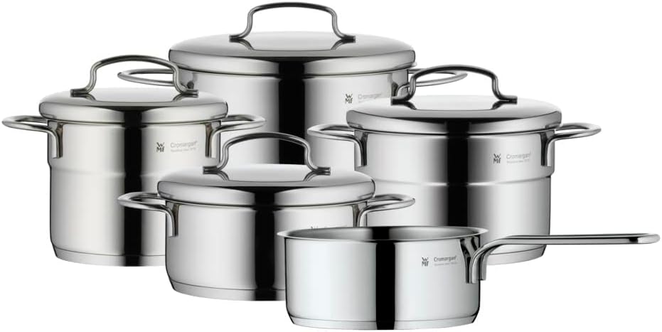 WMF Mini Vorteils Topfset Induktion klein 5-teilig, Kochtopf Set mit ...