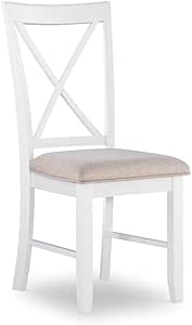 Amazon.com - Powell Linon Jane Wood Set of Two Dining Side Chairs in ...