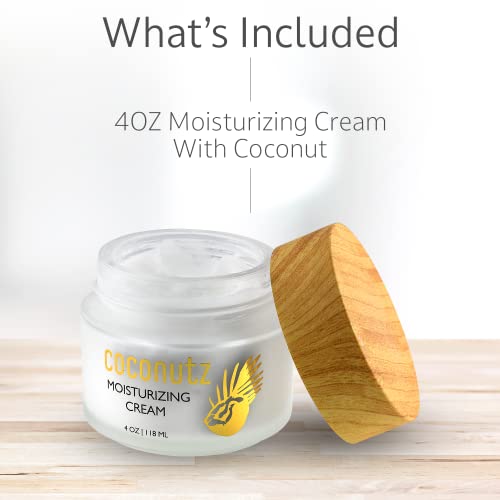 Coconutz Skincare Coconut Face Cream, Anti-Aging Moisturizing Formula for