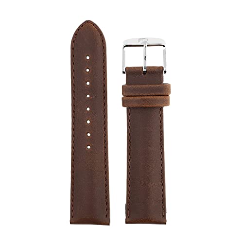 Titan 22MM BROWN Genuine Leather Strap for MEN : Amazon.in: Fashion