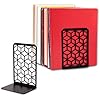 Amazon.com: Geomod 3D Cube Black Metal Bookends Decorative for Heavy ...