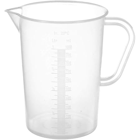 Buy Truvic 100ml Kitchen Laboratory Plastic Measurement Beaker ...