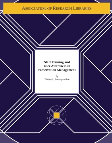 Preservation Planning Program: Staff Training and User Awareness in ...