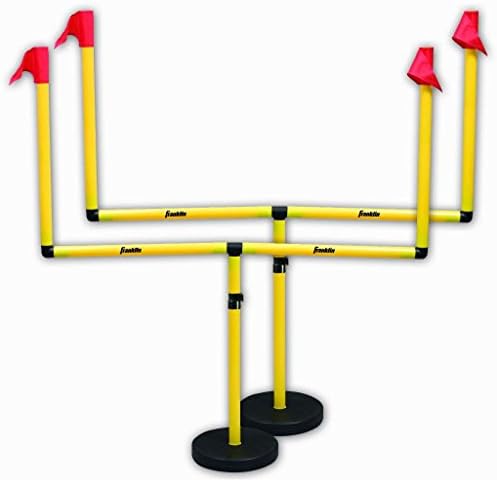 Franklin Sports Youth Football Goal Post Set - Kids Football Easily ...