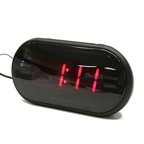 Buy VST-902 Red LED Display Digital AM/FM Radio Alarm Clock with Buzzer ...