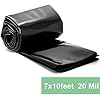 Amazon.com : yarlung 7 x 10 Feet Pond Liner, 20 Mil Fish Pond Mat Black ...