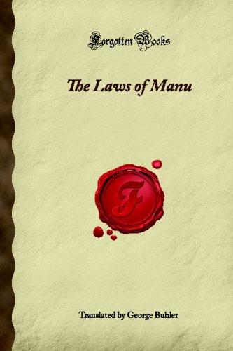 The Laws of Manu (Forgotten Books): Underhill, G. E.: 9781605066028 ...