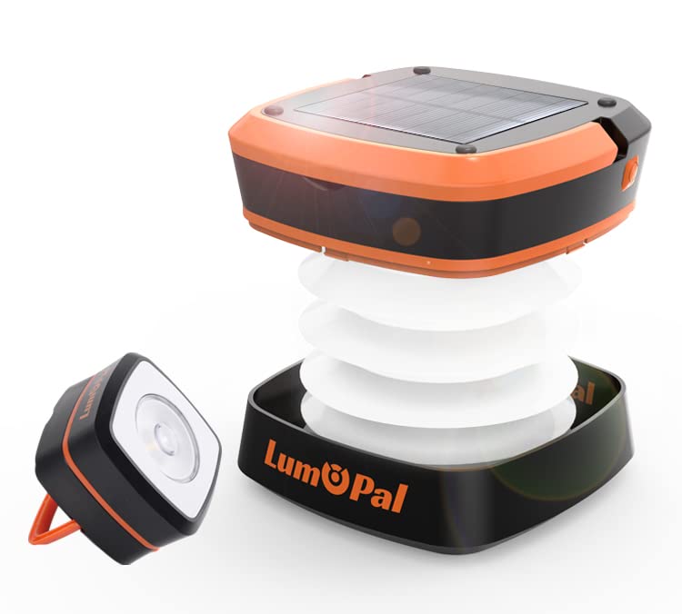 Amazon.com: Solar Lantern Camping, Lumopal Collapsible Solar Camping ...