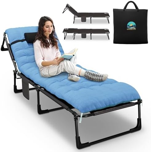 Amazon.com: innerbition Folding Camping Cot Bed - Heavy Duty Cot ...