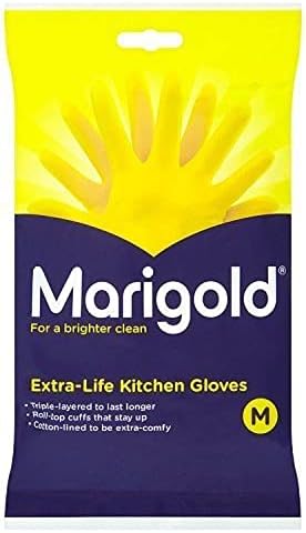 MARIGOLD RUBBER GLOVES MED YLW VSHSMGYM : Amazon.de: Drogerie ...