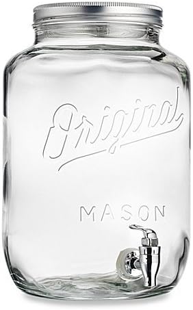 Amazon.com | Del Sol Original Mason 2.15-Gallon Beverage Dispenser (1 ...