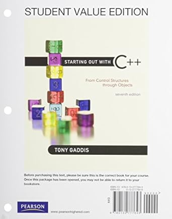 Amazon.com: Starting Out with C++: From Control Structures to Objects ...