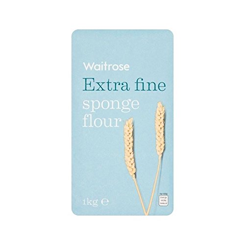 Amazon.com: Extra Fine Sponge Flour Waitrose 1kg - Pack of 6
