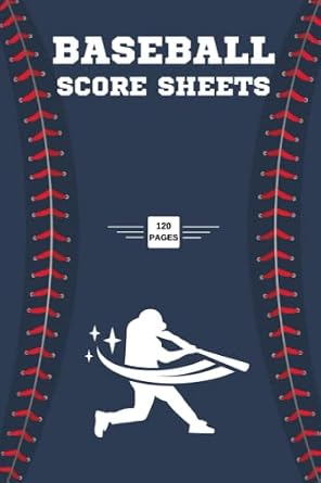 Baseball Score Sheets: Pocket Size Scorebook to Record Game Play | Easy ...