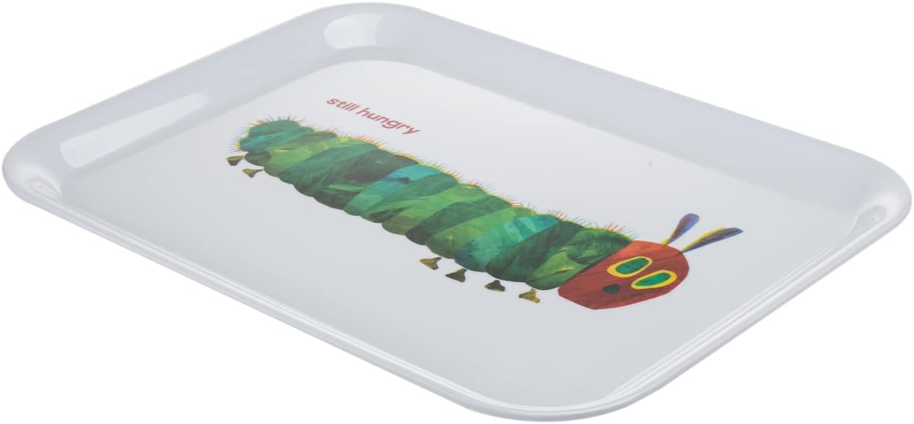 Amazon.com: Godinger Eric Carle Toddler Serving Tray, Kids Dish, Plate ...