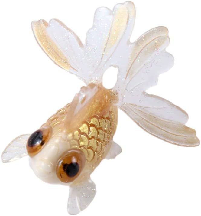 Mini poisson rouge ornemental, mini figurines de poisson rouge en ...