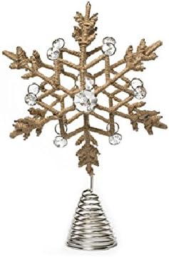 Amazon.com: Arcadia Home Jute Tree Topper : Home & Kitchen