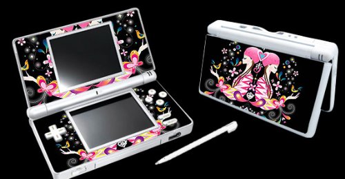 Amazon.com: Pretty Gril Vinyl Skin Sticker Decal Cover for Nintendo DS ...