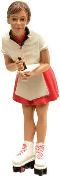 Amazon.com: American Diorama Carhop Waitress Grace Figure for 1:24 ...