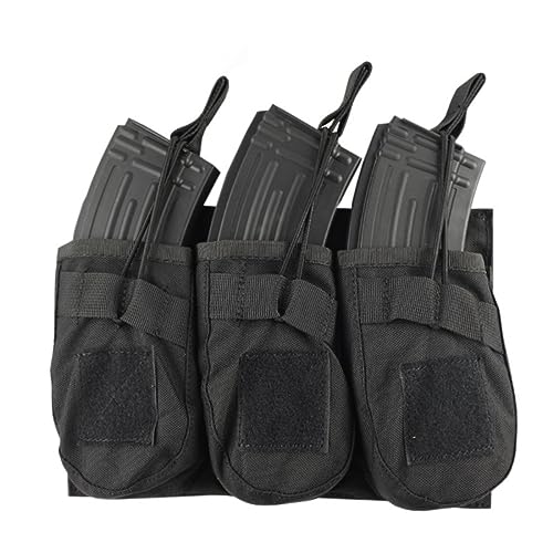 ACEXIER Tactical Magazine Pouches Triple AK M4 Rifle MOLLE Mag Pouch ...