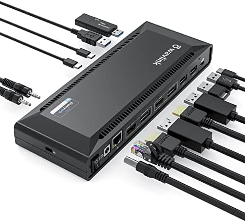Amazon.com: WAVLINK DisplayLink Laptop Docking Station Dual 4K@60Hz(2 ...