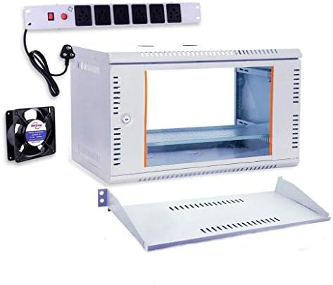 Panther 9U Loaded WiFi CCTV DVR Rack/NVR/Server/Network Rack with 3 ...