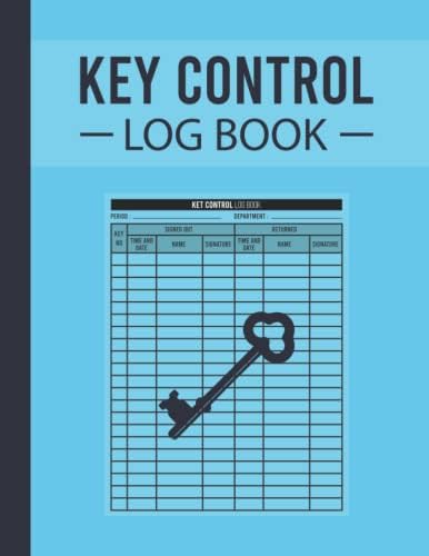 Key Sign Out Log Book