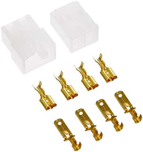 Amazon.co.jp: Daytona 96189 250 Type Connector Set 4 Pole Reverse Lock ...
