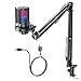 COCONISE Gaming PC USB Microphone for PC with Boom Arm, USB PC Mic for ...