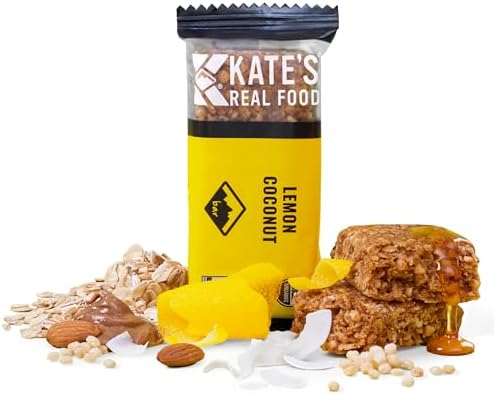 Amazon.com: Kate’s Real Food Organic Energy Bars, Non-GMO, All-Natural ...