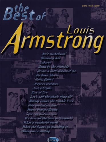 Amazon.com: The Best of Louis Armstrong: (Piano, Vocal, Guitar ...
