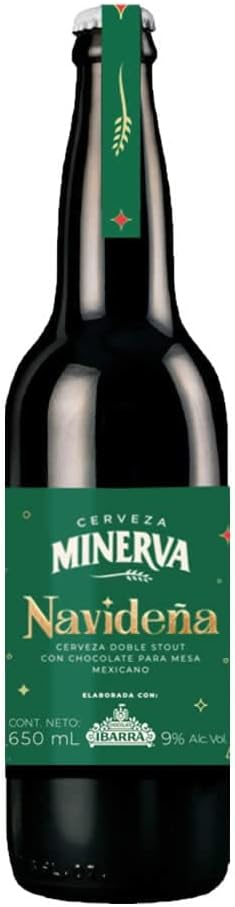 Cerveza Minerva Navideña Doble Stout 650ml : Amazon.com.mx: Alimentos y ...