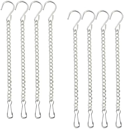 Amazon.com: APAY Hanging Basket Chains,8 Pieces 10 Inches Stainless ...