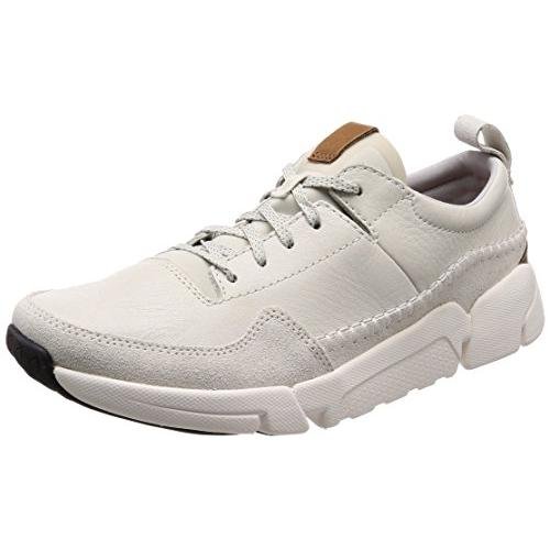 Buy Clarks Men TriActive Run White Leather Sneakers-6 UK/India (39.5 EU ...