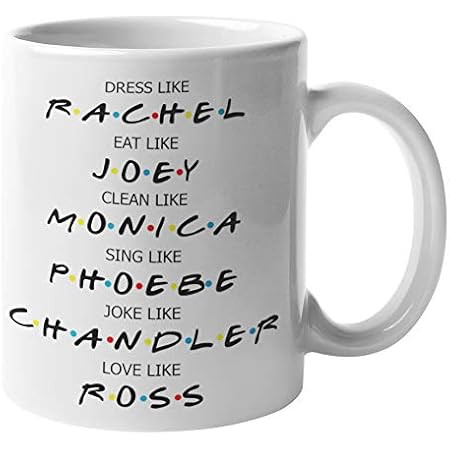 Amazon.com: Friends TV Show Merchandise - Rachel Joey Monica Phoebe ...