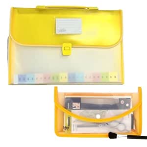 Expanding Files Folder A4 Size Expandable File Folder with 1 Small File ...